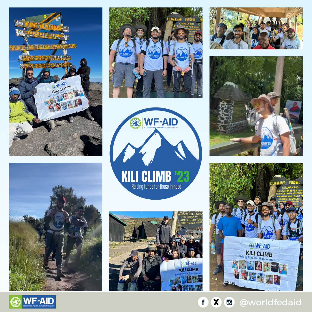 Journey to Africa's highest peak! - WF AID